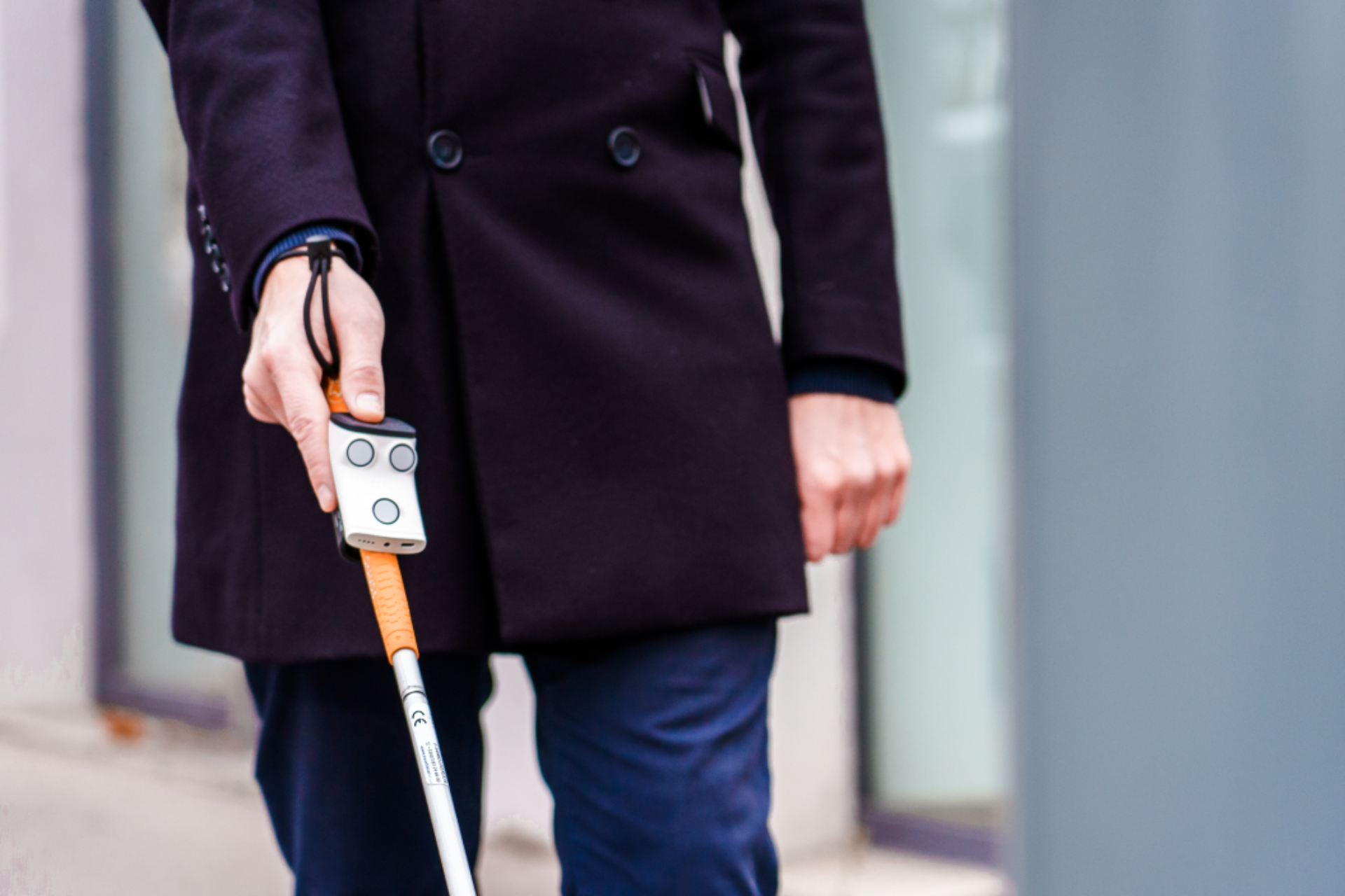 This connected white cane is a smart solution for the visually impaired ...
